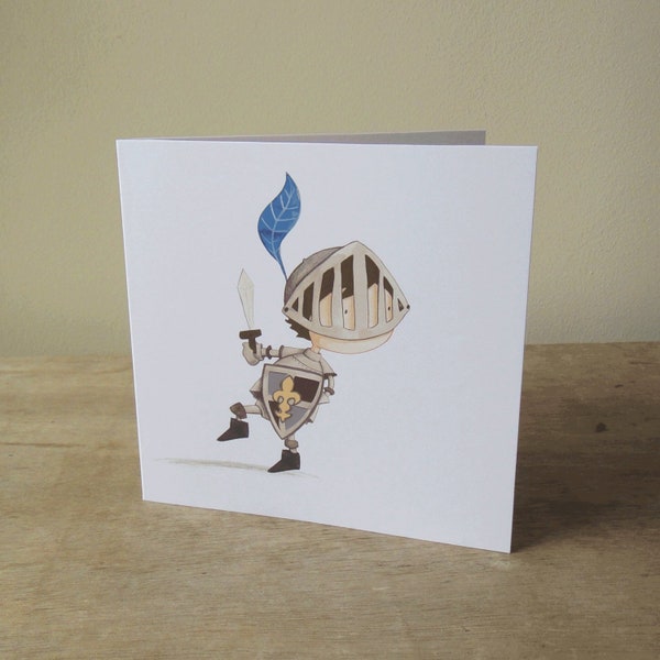 Knight in Shining Armor Card - Etsy