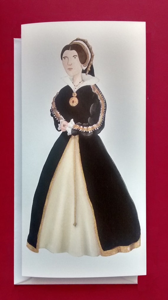 Illustrated Card: Catherine Howard | Etsy