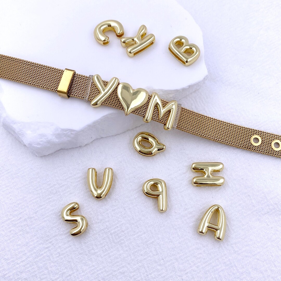 Watch Strap Bracelet,18k Gold Plated,personal Birthday Gift,26-english ...