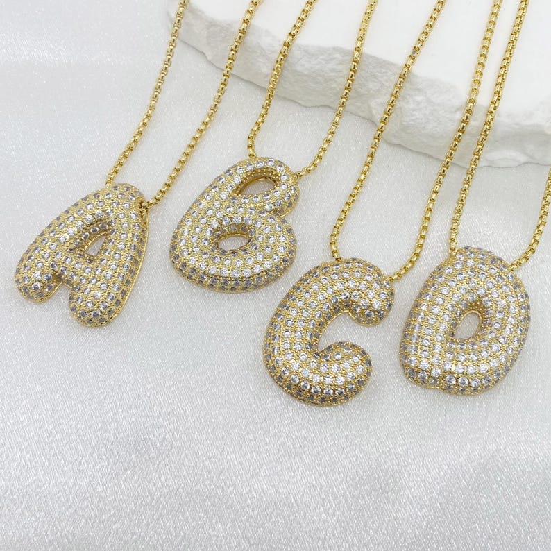 Large Alphabet Pendant，hot Selling Letter Pendant Necklace,custom ...