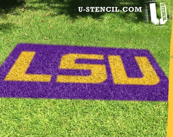 Lsu Stencil | Etsy