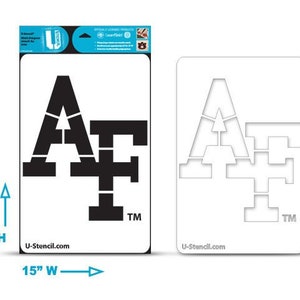 Air Force “AF” – Multi-purpose Stencil - Etsy