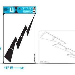 Air Force Bolt – Multi-purpose Stencil - Etsy
