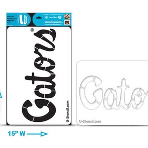 Florida “gators” – Multi-purpose Stencil - Etsy