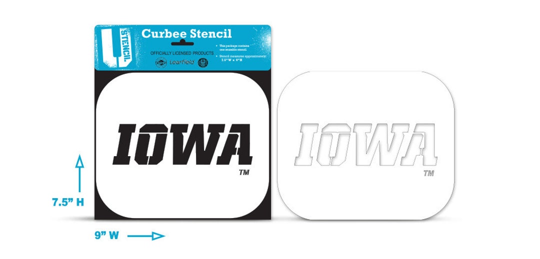 IOWA – Curbee Stencil - Etsy