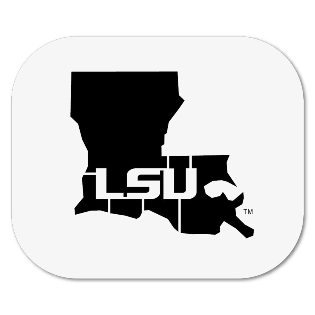 LSU in State Curbee Stencil - Etsy