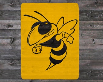 Georgia Tech Stencil - Etsy