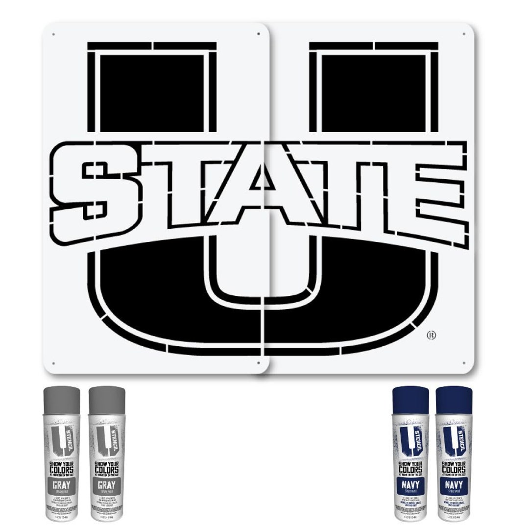 Utah State Stencil – Lawn Stencil Includes Paint - Etsy
