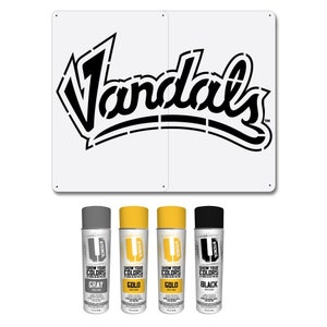 University of Idaho Vandals Stencil Kit - Etsy