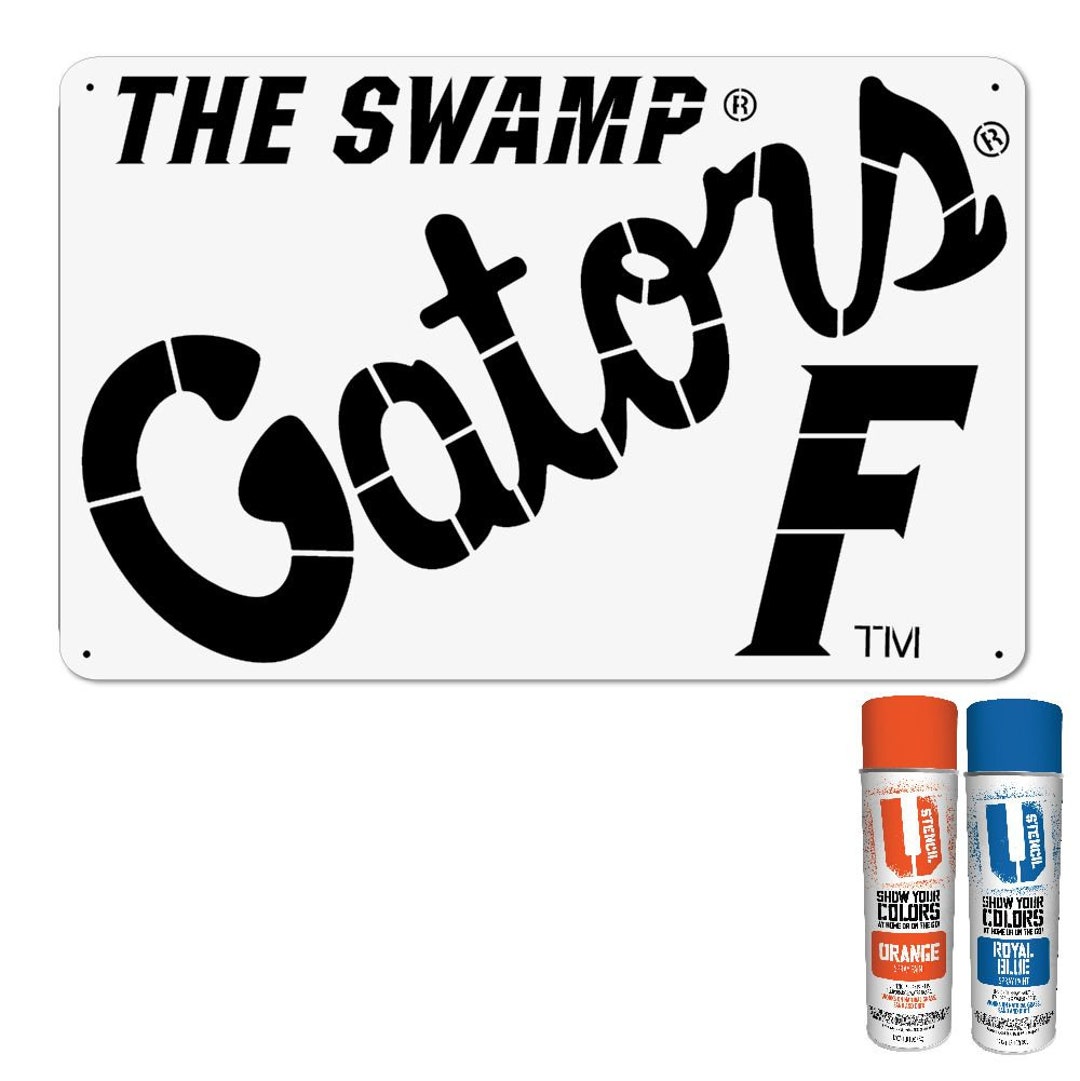 FLORIDA “GATORS” – Tailgater Stencil Kit - Etsy