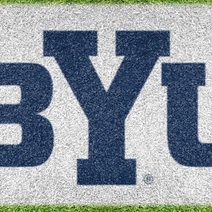 Brigham Young "byu" – Lawn Stencil Including Paint - Etsy