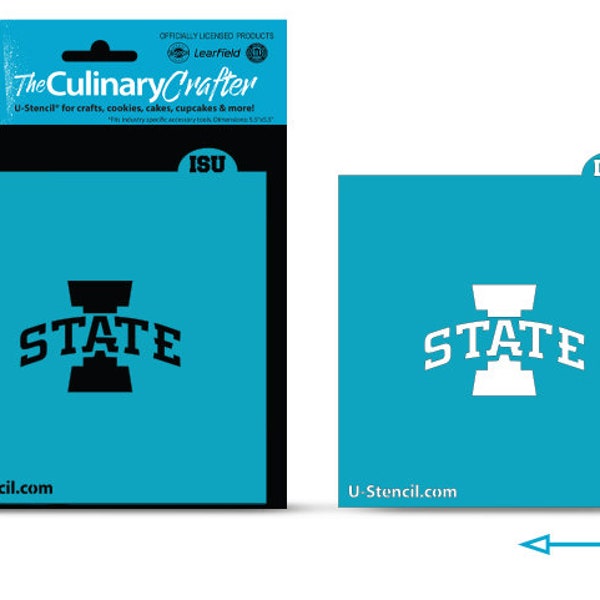 Iowa State Stencil - Etsy