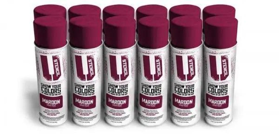 Grass Safe Maroon Spray Paint - Etsy