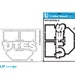 University of Utah “utes” – Mini Stencil - Etsy