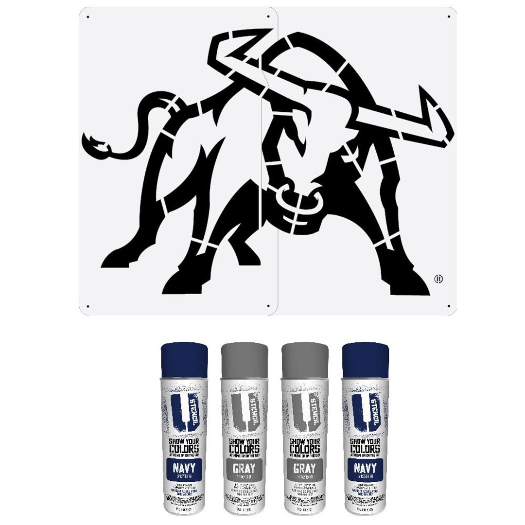 Utah State Bull – Lawn Stencil Includes Paint - Etsy