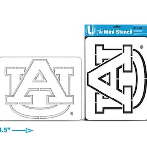 Auburn "au" – Mini Stencil - Etsy