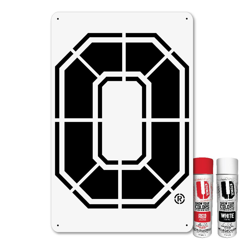 Ohio State Logo Stencil