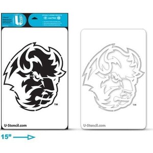 NDSU Bison Face Multi-purpose Stencil - Etsy