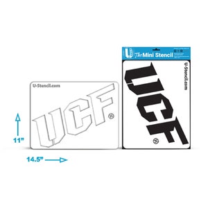 UCF Mini Stencil - Etsy