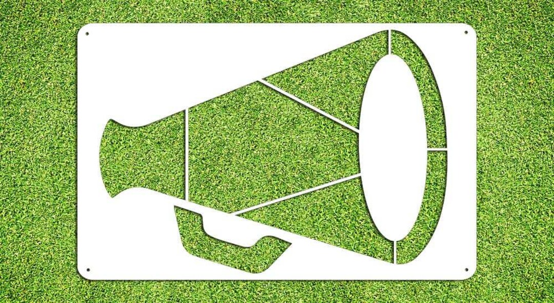 Megaphone Stencil - Etsy