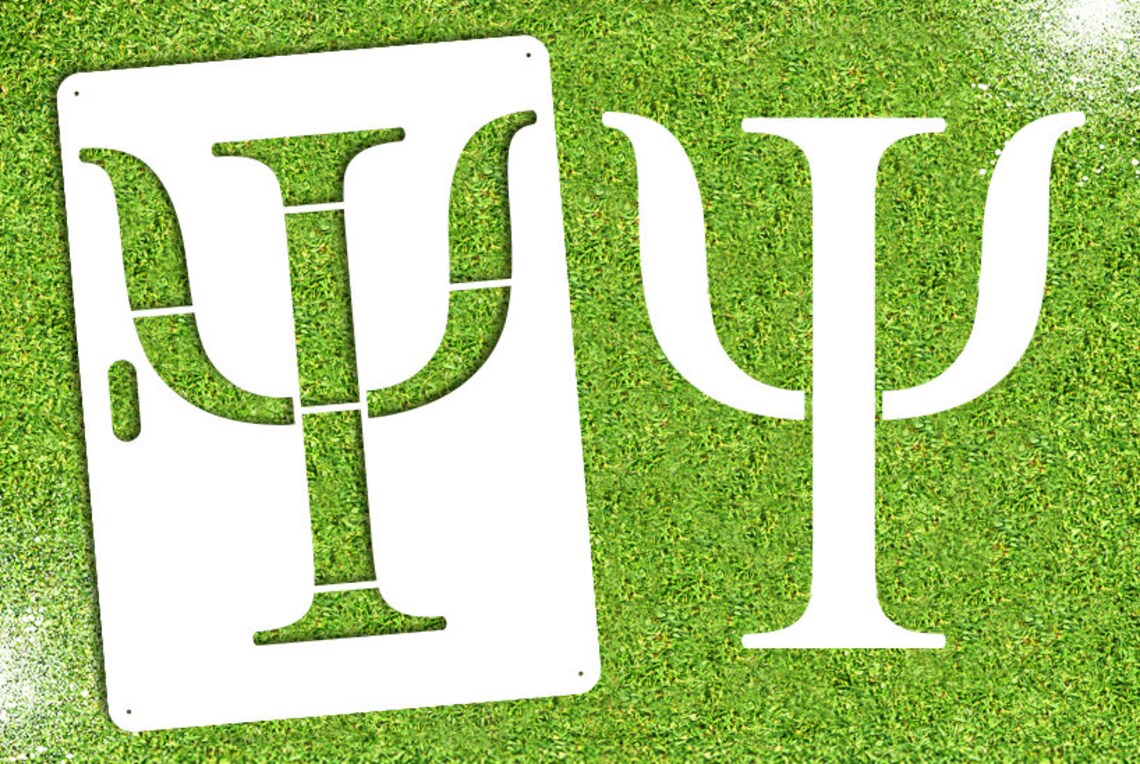 GREEK ALPHABET PSI - Etsy