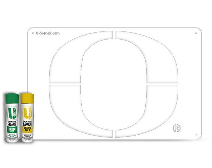 OREGON “O” – Tailgater Stencil Kit - Etsy
