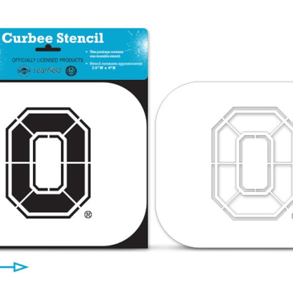 Ohio State Block O Stencil - Etsy