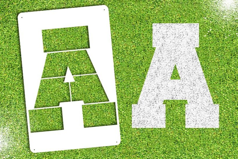 Letter A Stencil - Etsy