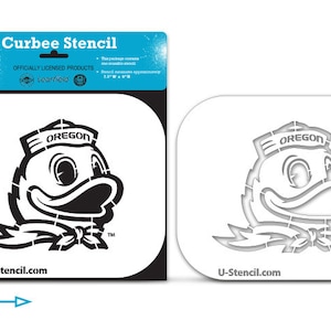 Oregon Duck – Curbee Stencil - Etsy