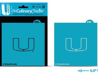 University of Miami Stencil - Etsy