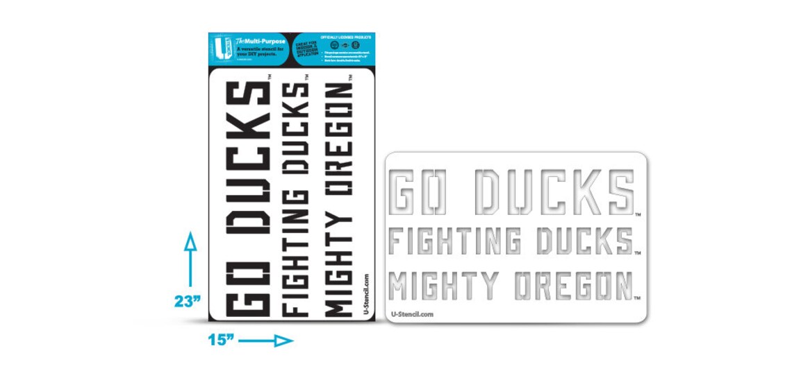 Oregon Three Slogans Multi-purpose Stencil - Etsy