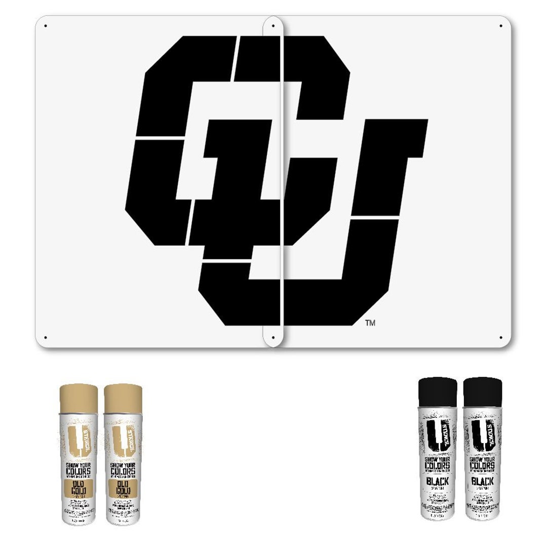 Colorado CU Original Lawn Stencil Kit - Etsy