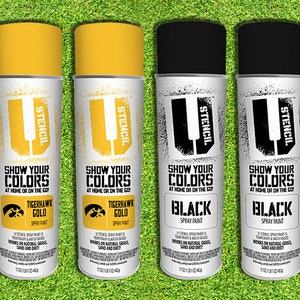 IOWA Lettering – Lawn Stencil Including Paint - Etsy