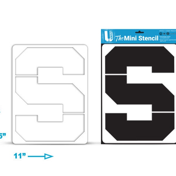 Michigan State Spartans Stencil - Etsy