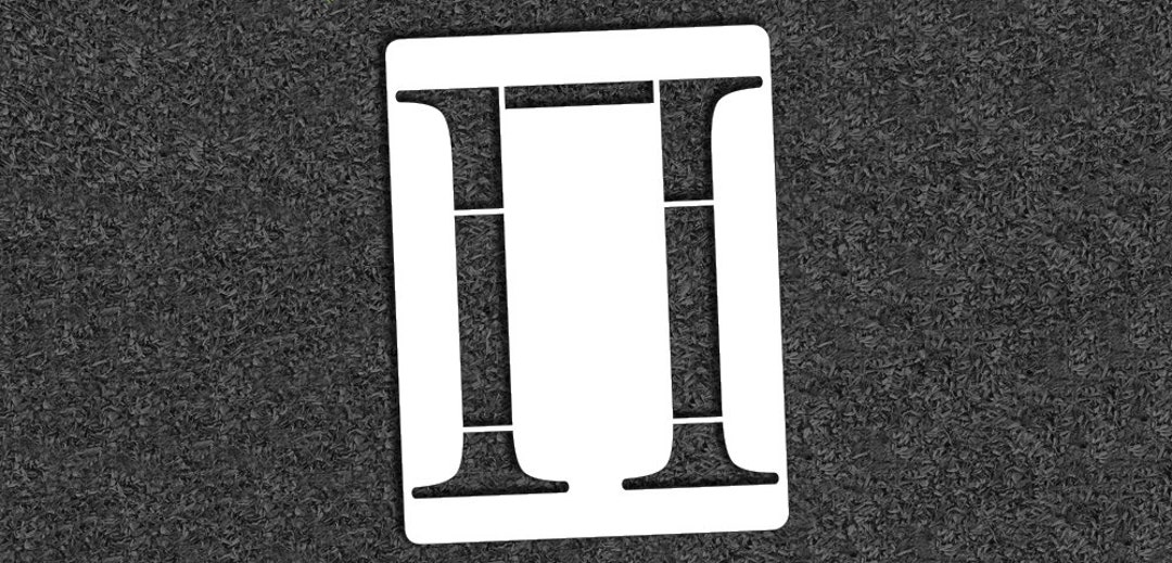 Greek Alphabet – PI – MINI STENCIL - Etsy