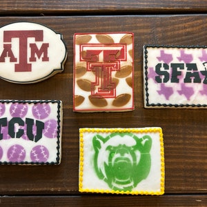 Officially Licensed Texas Tech Double t Culinary Crafter Stencil - Etsy