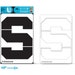 Michigan State S Multi-purpose Stencil - Etsy