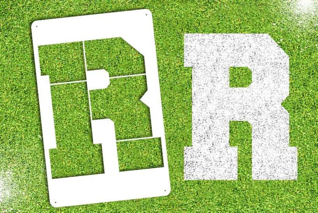 Letter R Stencil - Etsy