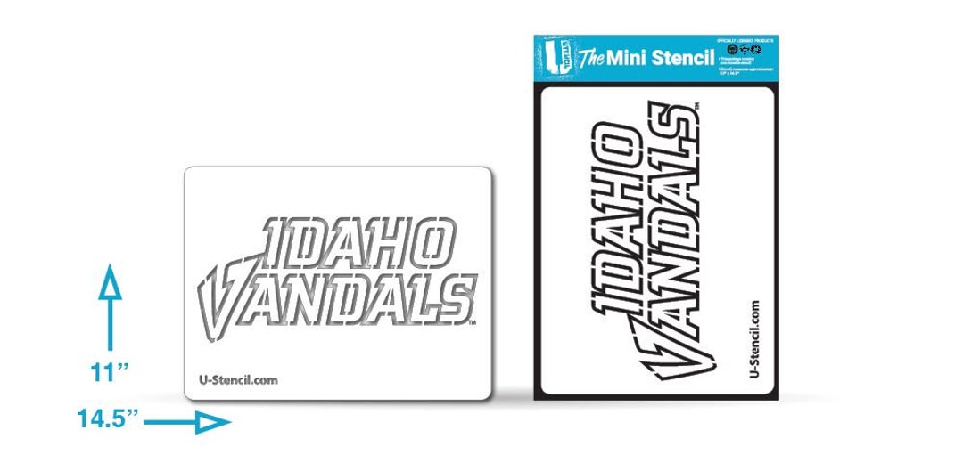 University of Idaho and Vandals Mini Stencil - Etsy