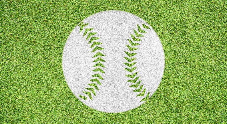 BASEBALL STENCIL - Etsy
