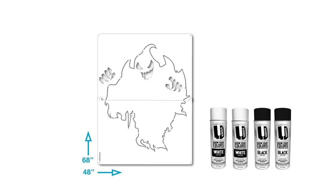 HALLOWEEN – Ghost Stencil Kit - Etsy