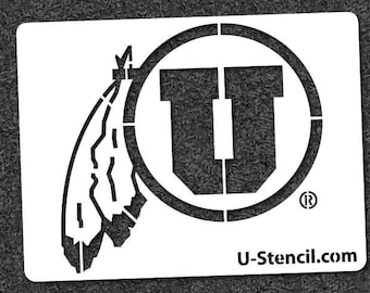 College stencil | Etsy