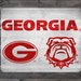UNIVERSITY OF GEORGIA Stencil Kit the Tailgater - Etsy
