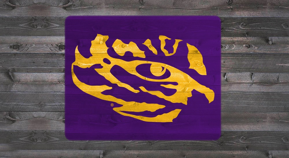 LSU TIGER EYE Tailgater Stencil Kit | Etsy