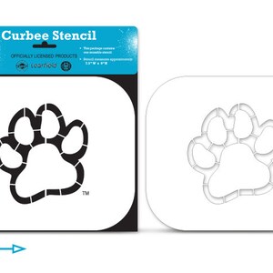 Fresno State Paw – Curbee Stencil - Etsy
