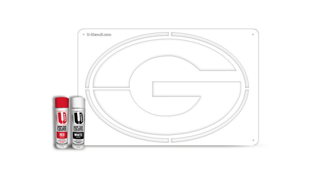 UNIVERSITY OF GEORGIA “G” Stencil Kit – the Tailgater - Etsy