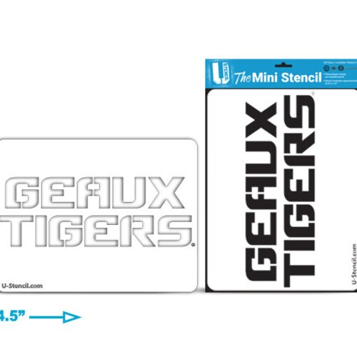 LSU With TIGERS Stencil Multi-purpose - Etsy