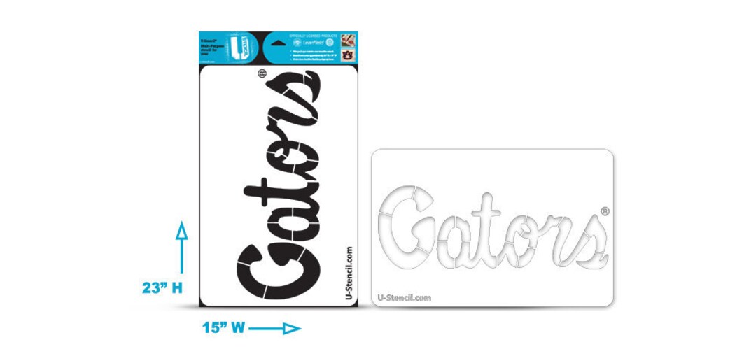 Florida “gators” – Multi-purpose Stencil - Etsy