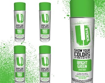 Lime Green Spray Paint - Etsy