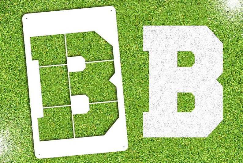Letter B Stencil - Etsy